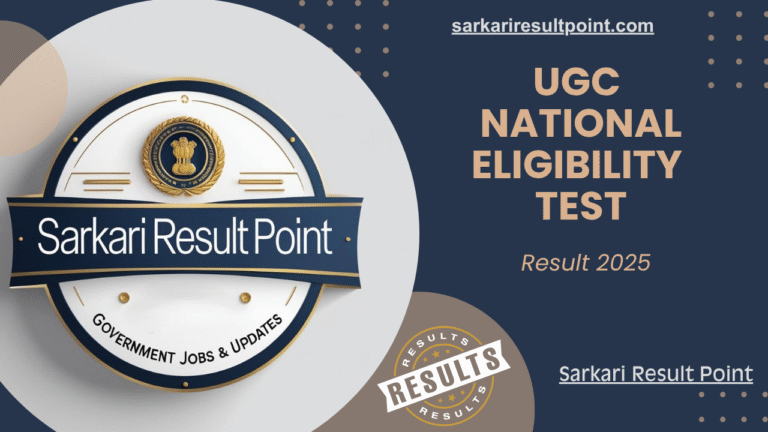 UGC NET Result 2025 Out – Download Now | Cut off | Important